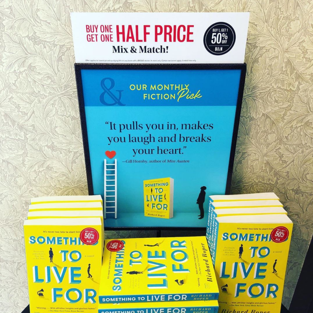 Something To Live For – Barnes & Noble Monthly Pick! – Richard Roper